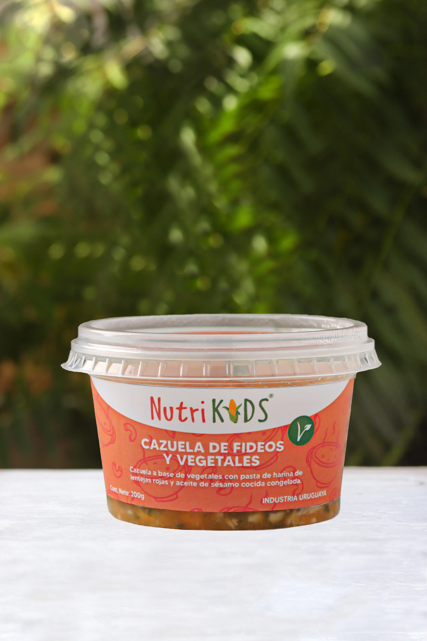 CAZUELA DE FIDEOS Y VEGETALES – NutriKids